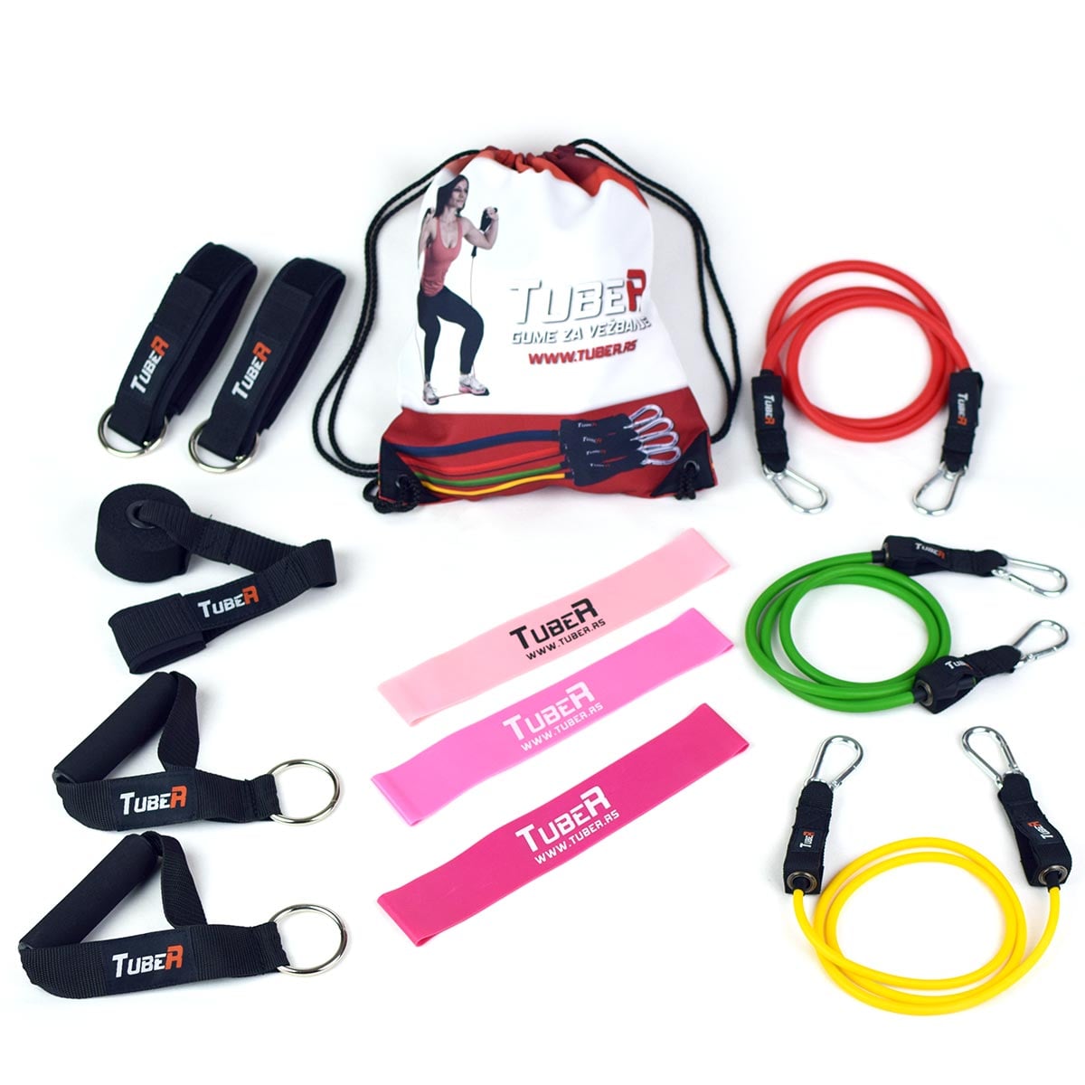 TubeR Lady set – TubeR gume za vežbanje